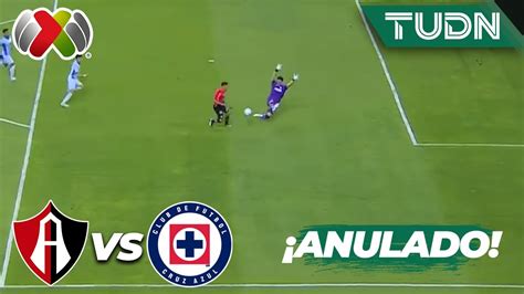 ¡anulado Era La Goleada Rojinegra Atlas 2 0 Cruz Azul Ap2023 J1