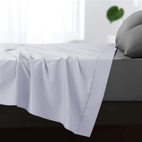 Luxury 100 Egyptian Cotton Flat Sheet 200tc Bed Sheets Single Double