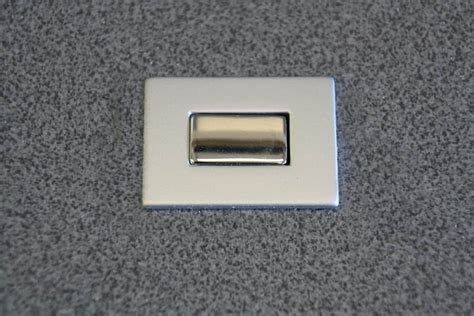 Rectangle Latch Matt Silver Clearcut Conversions