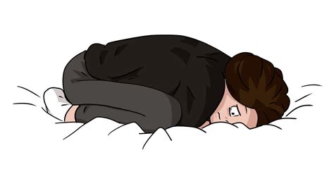 Sad Girl On Bed By Ratakun On Deviantart