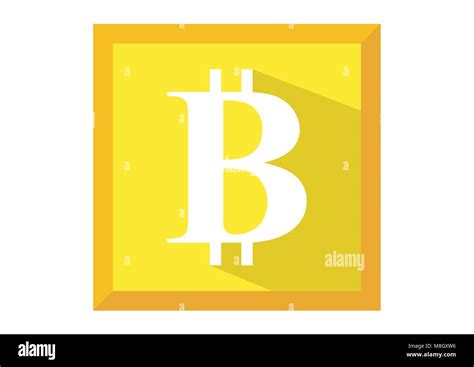 Design Vector Of Bitcoin Flat Icon Stock Vector Image And Art Alamy