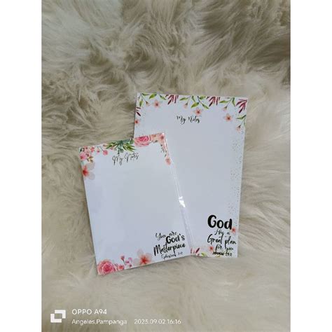 Personalized Notepad Shopee Philippines