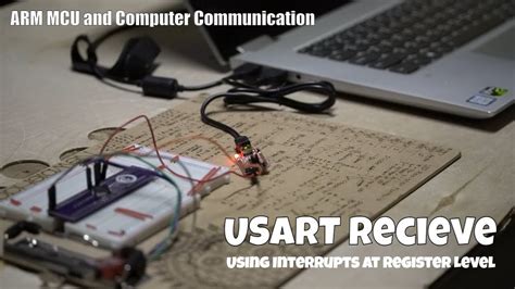 15 Arm Stm32 Microcontroller How To Usart Receive Using Interrupts At