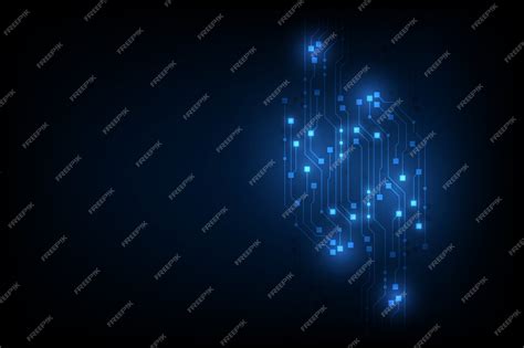 Premium Vector Block Chain Technology Innovation Design Background