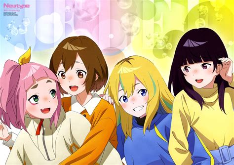 【情報】newtype 雜誌 2024 年 6 月號附錄海報《夜晚的水母不會游泳》真晝、花音、羽衣、高梨 夜晚的水母不會游泳 哈啦板 巴哈姆特