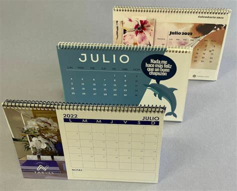 Calendario Sobremesa Personalizado 2025