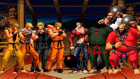 KOF Mugen Ryo Sakazaki Team Vs Chang Koehan Team YouTube
