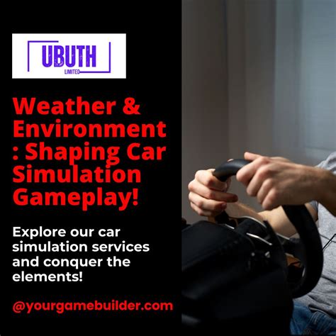 Ubuth Limited On Linkedin Simulationgaming Weathereffects