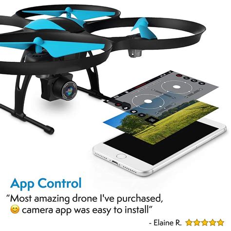 Force1 U49WF FPV Drone With Camera For Adults VR Headset Compatible