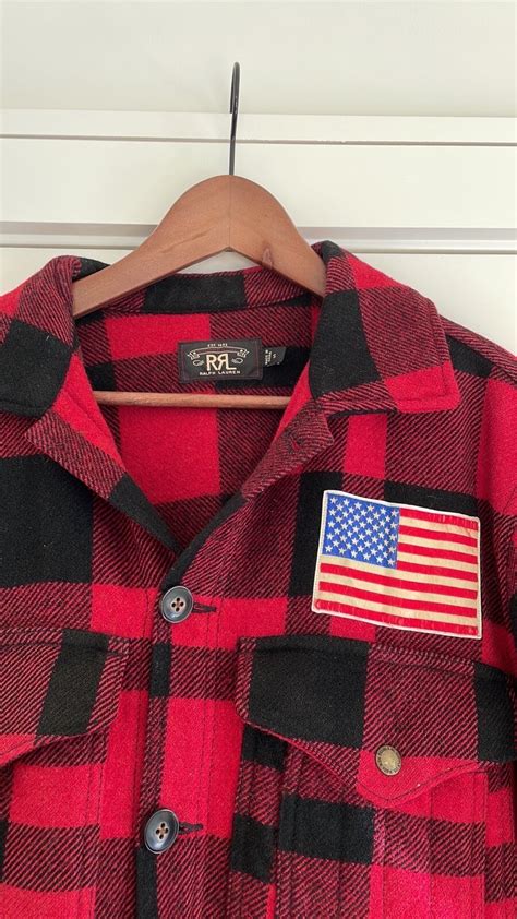 Rrl Double Rl Ralph Lauren Buffalo Plaid Wool Hunting Gem