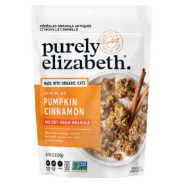 Purely Elizabeth Ancient Grain Granola Cereal Pumpkin Cinnamon Canada