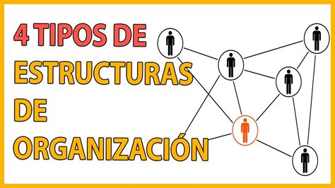 ¿qué Es Una Estructura Organizacional 🤔 4 Tipos De Estructuras