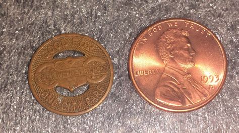Fort Wayne Transit Token Fort Wayne Old Fort Fort