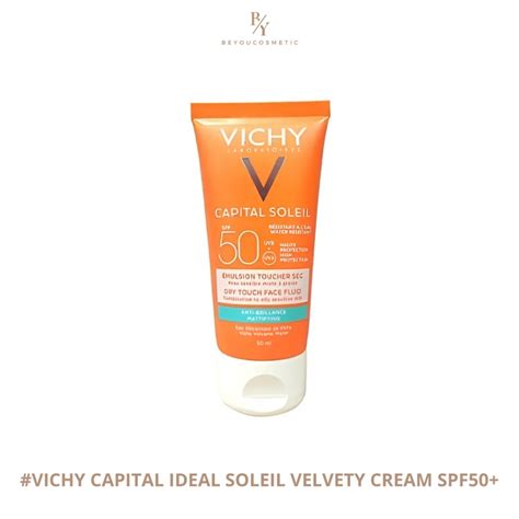 Kem Chống Nắng Vichy Capital Soleil Spf50 Emulsion Toucher Sec Anti