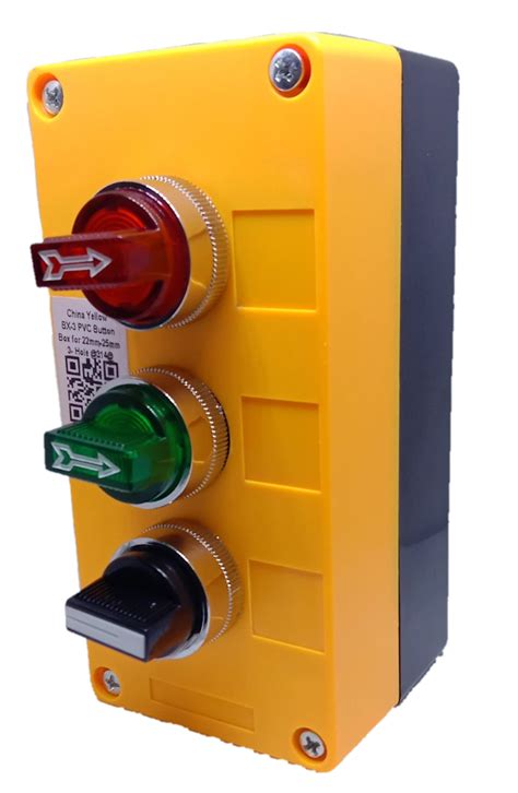 Illuminated Selector Switch Red 3 Pos Green 2 Pos Black 2 Pos R3p