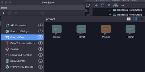flow editor add alternate text on hover feature request wappler
