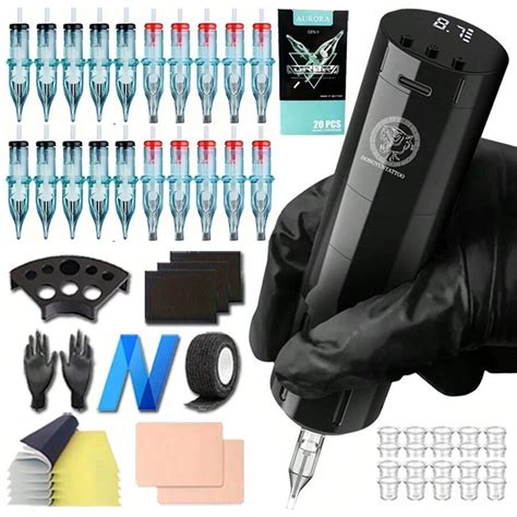 DONGYUNTATTOO Kit de tatuaje Kit completo de máquina de tatuaje