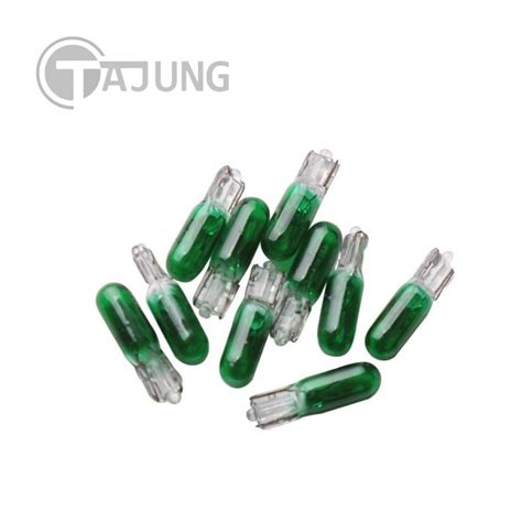 หลอดไฟหน้าปัด หลอดไฟไมล์ T5 12v 1 2w 1 คู่ ขนาดจิ๋ว รถยนต์ มอไซค์