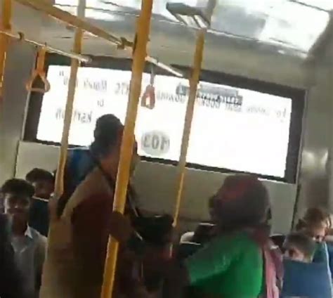Conductor Slaps Old Woman In Ktaka Bus Video Goes Viral