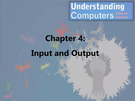 PPT Chapter Input And Output PowerPoint Presentation Free Download ID