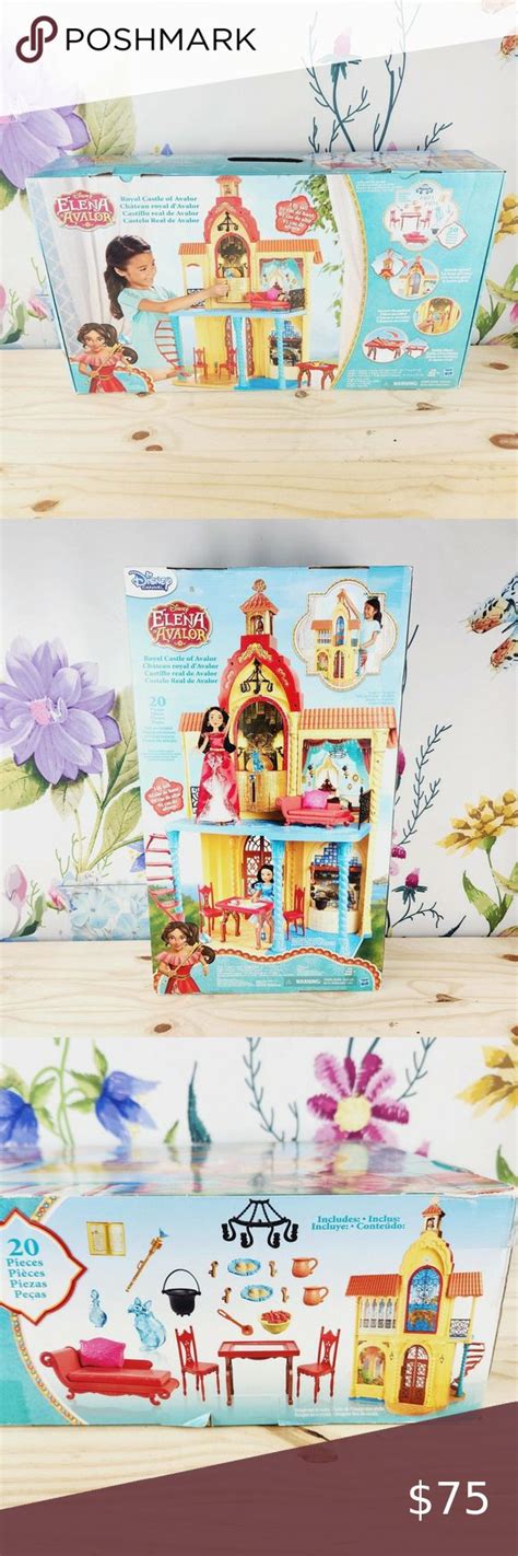 Disney Elena Of Avalor Royal Castle Of Avalor 20 Piece Doll House