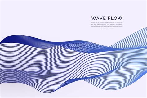Premium Vector Colorful Dynamic Wave Lines Pattern Vector Background Design