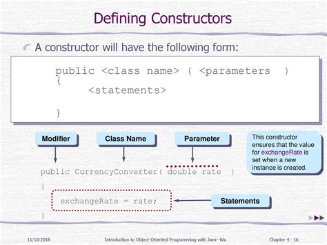 chapter 4 defining instantiable classes ppt download