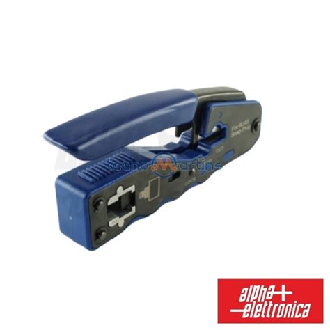 Alicate Cravar Rj45 8p8c Passante Alphanet Tecnomartins Pt