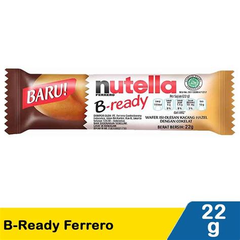 Jual Nutella B Ready Ferrero 22g Shopee Indonesia