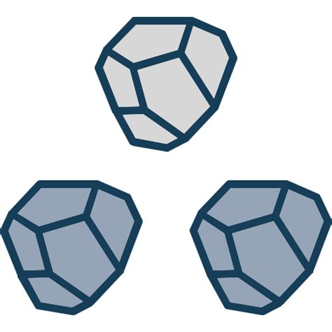 Boulder Generic Color Lineal Color Icon