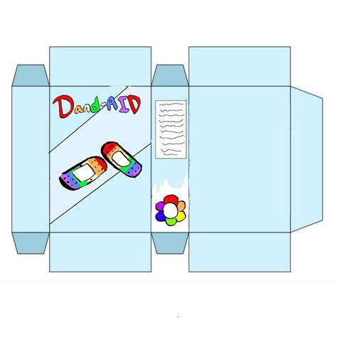 Dandys World Medkit Papercraft Template Paper Crafts Paper Dolls