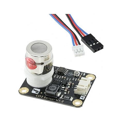 Sen0159 Dfrobot Módulo Sensor De Gás Co2 Dióxido De Carbono 0 10000 Ppm Para Arduino