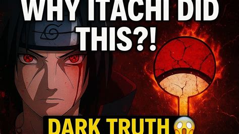 Why Itachi Killed🔪🥵 His Entire Clan🚀💔 Dark🌑 Life Reality