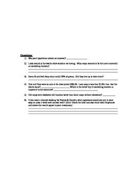 Controlling Bacteria Lab Simple Microbiology Lab By Mary Heck TpT
