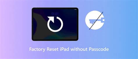 How To Factory Reset A Locked Ipad Without Passcode 5 Ways To Try