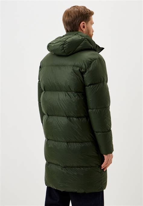 Пуховик PUMA Long Hooded Down Parka Myrtle, цвет: зеленый, RTLADD124601 ...
