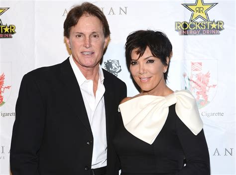Black And White From Kris And Bruce Jenner Romance Rewind E News