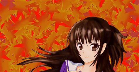 恋染紅葉 紫之宮紗奈を塗ってみた ラッポンのイラスト Pixiv