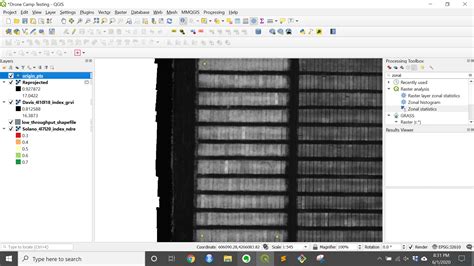Multispectral Data Extraction High Throughput Drone Data In