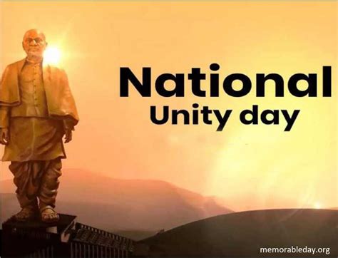 Celebrate National Unity Day On October Rd
