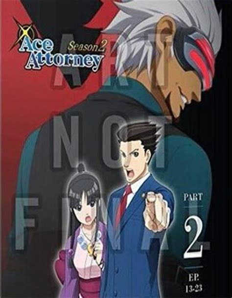 Ace Attorney Season Two Part Two Blu Raydvddigital Blu Ray 2017