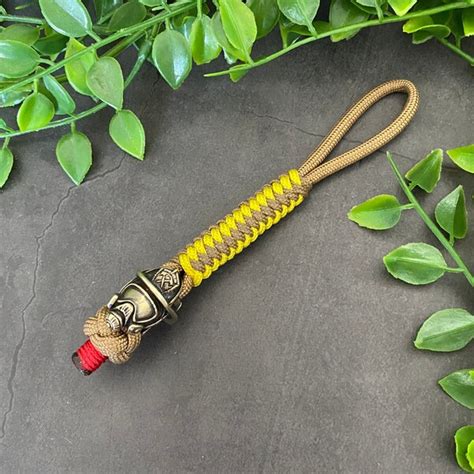 Firefighter Keychain Etsy