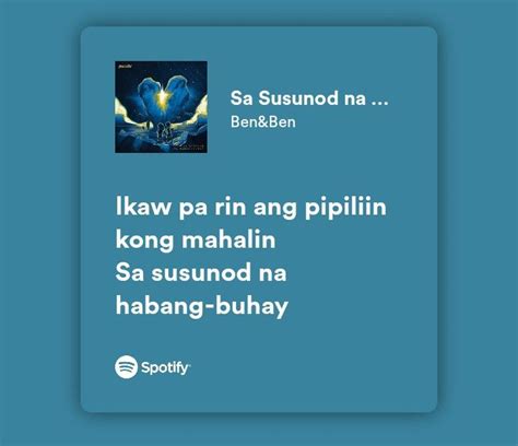 Sa Susunod Na Habang Buhay Ben Ben