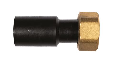 Pe Transition Fitting With Brass Swivel Nut Sdr11 Pn 16