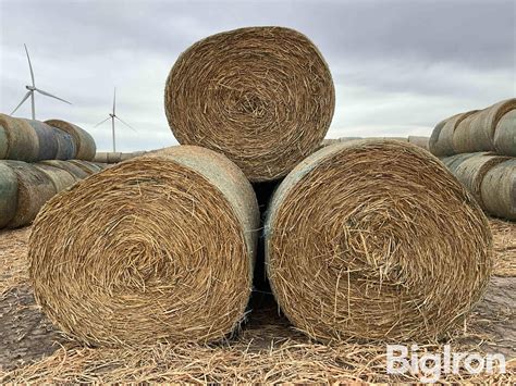 2023 Sorghum Sudangrass Round Hay Bales Bigiron Auctions