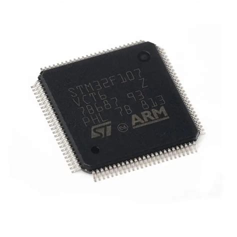 Mcu 32 Bit Stm32 Arm M3 Risc 256kb Flash 100 Pin Lqfp Stm32f Stm32f107 Lqfp100 Stm32f107vct6
