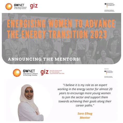Giz Gwnet Giz Womeninenergy Womenempowerment Sara Elhag