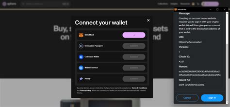 How To Connect Your Wallet To Sphere Beam