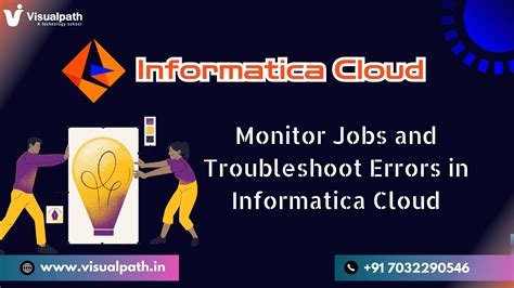 monitor jobs and troubleshoot errors in informatica cloud