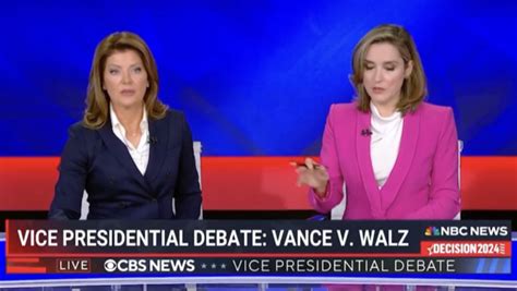 The Fake News Is Trash Cbs Slammed After Sen Vance Gets Mic Cut